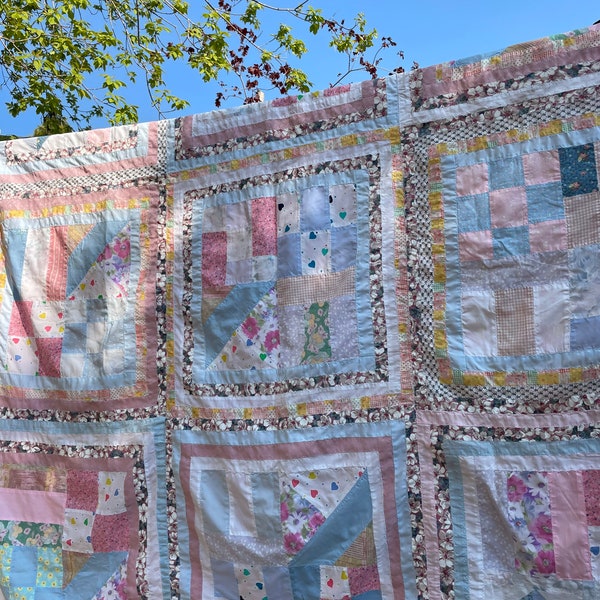 Patchwork Quilt - Etsy