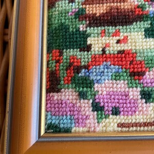 Vintage Needle Point Frame - Etsy