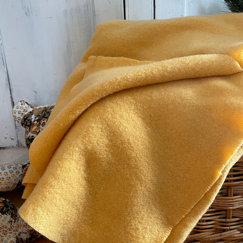 Yellow Blanket - Etsy