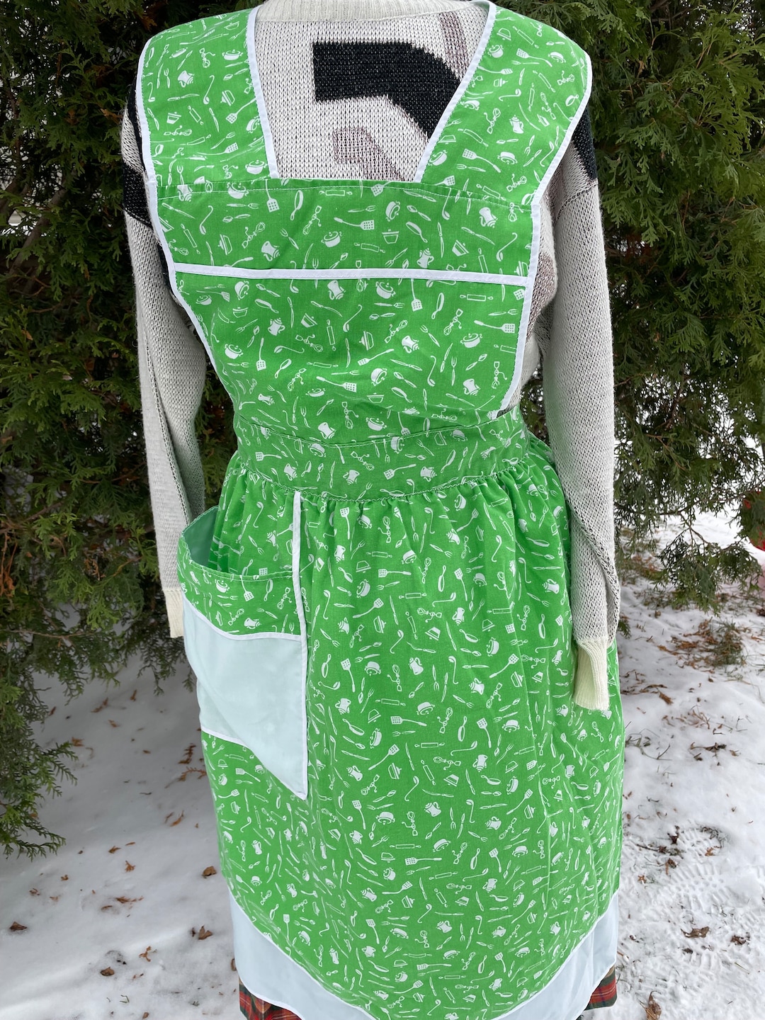 Vintage Kitchen Apron - Etsy