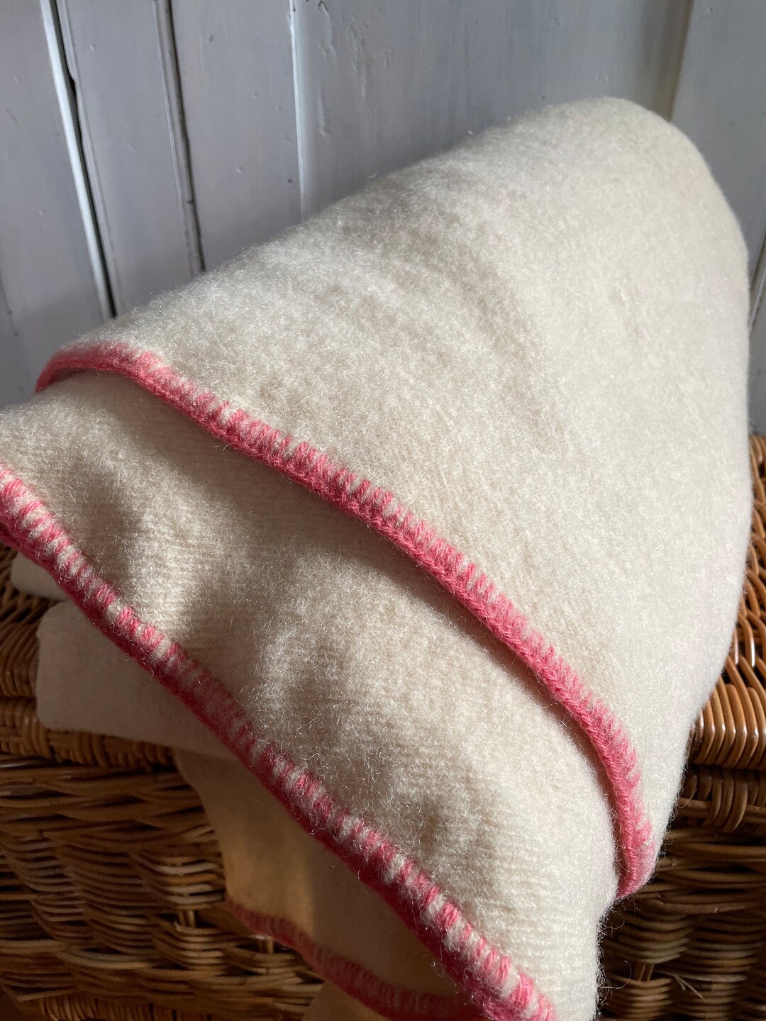 Antique Wool Blanket - Etsy