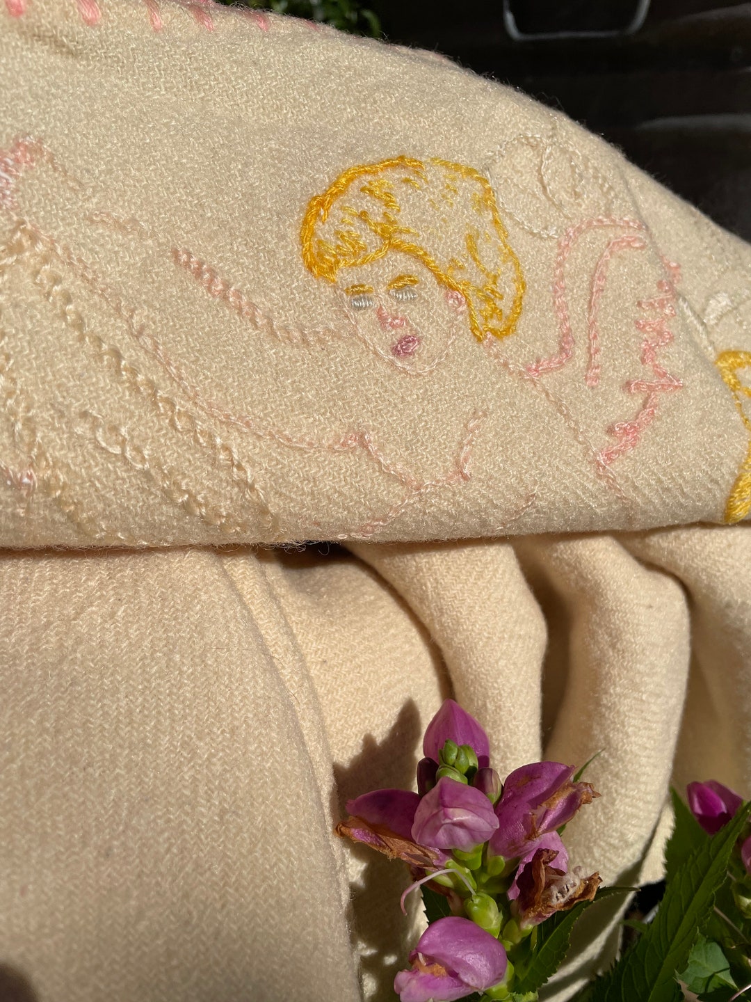 Antique Wool Blanket - Etsy