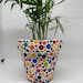 Spotty Hand Painted Plant Pot - Etsy UK