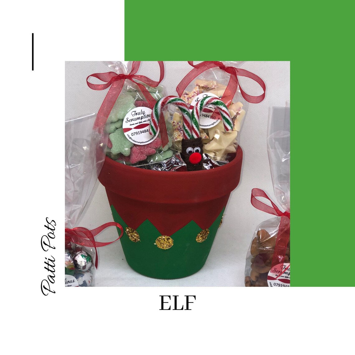 Elf Hand Painted Terracotta Plant Pot | Etsy