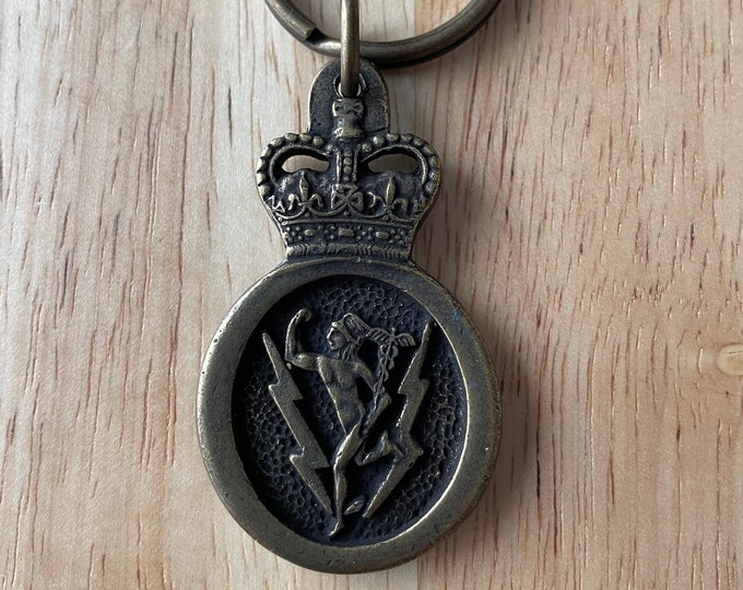 Hermes Greek God Key Ring Caduceus Snakes and Wings Vintage Keychain ...