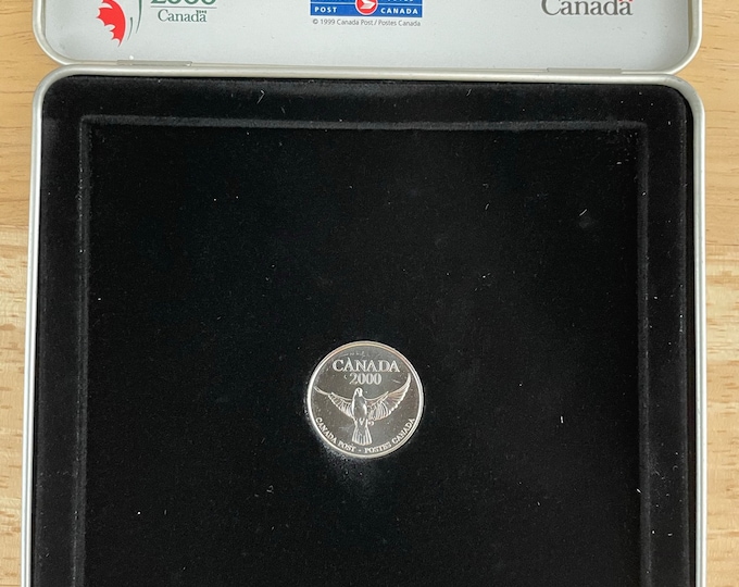 Canada Post 1999-2000 Official Millennium Keepsake Dove Coin and Stamps ...