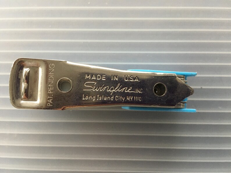 Blue Swingline Tot 50 Vintage Mini Stapler Retro Office Supplies ...