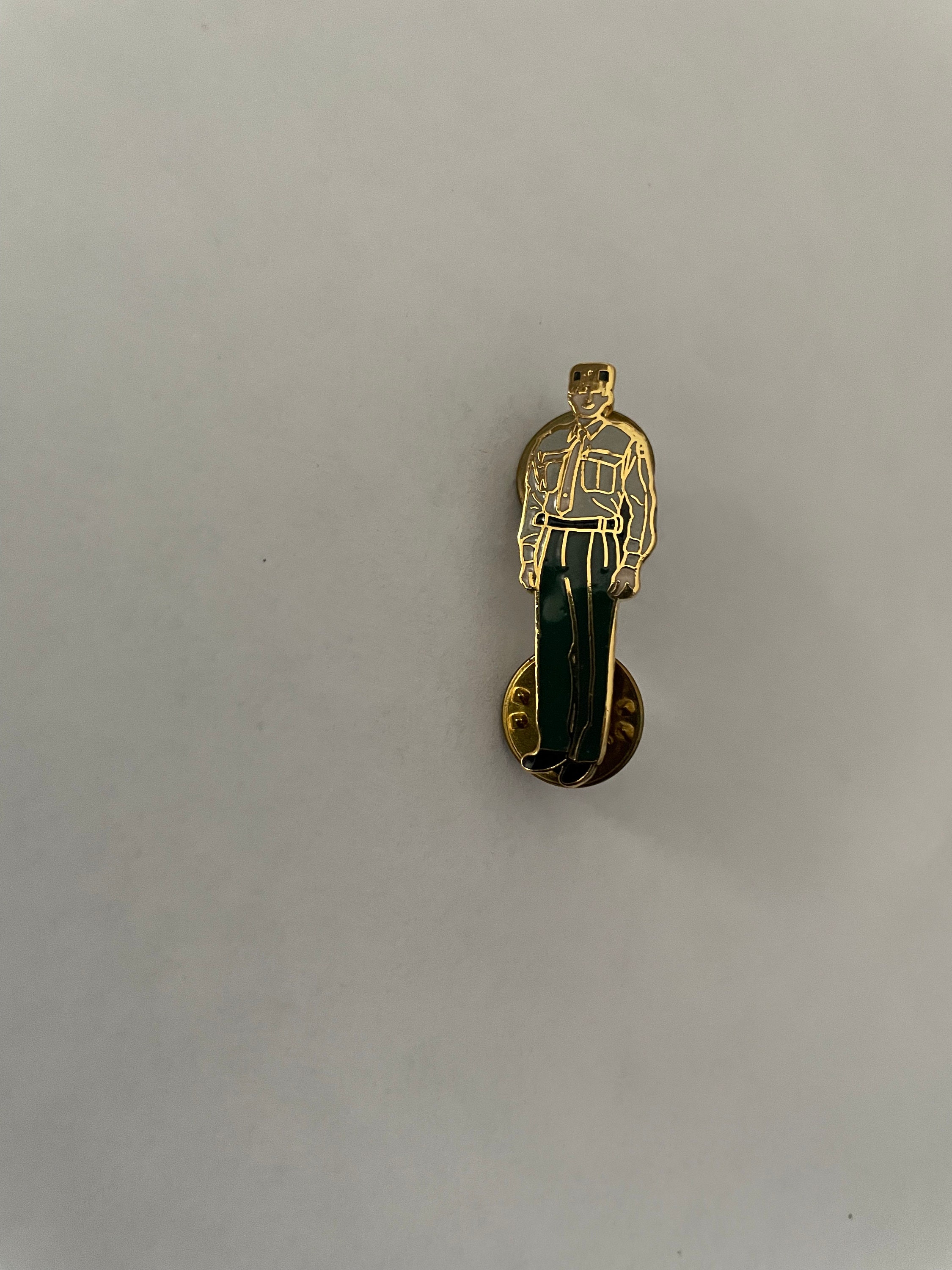 Vintage Lapel Pin Police Officer Surete Du Quebec Enamel Gold Tone ...