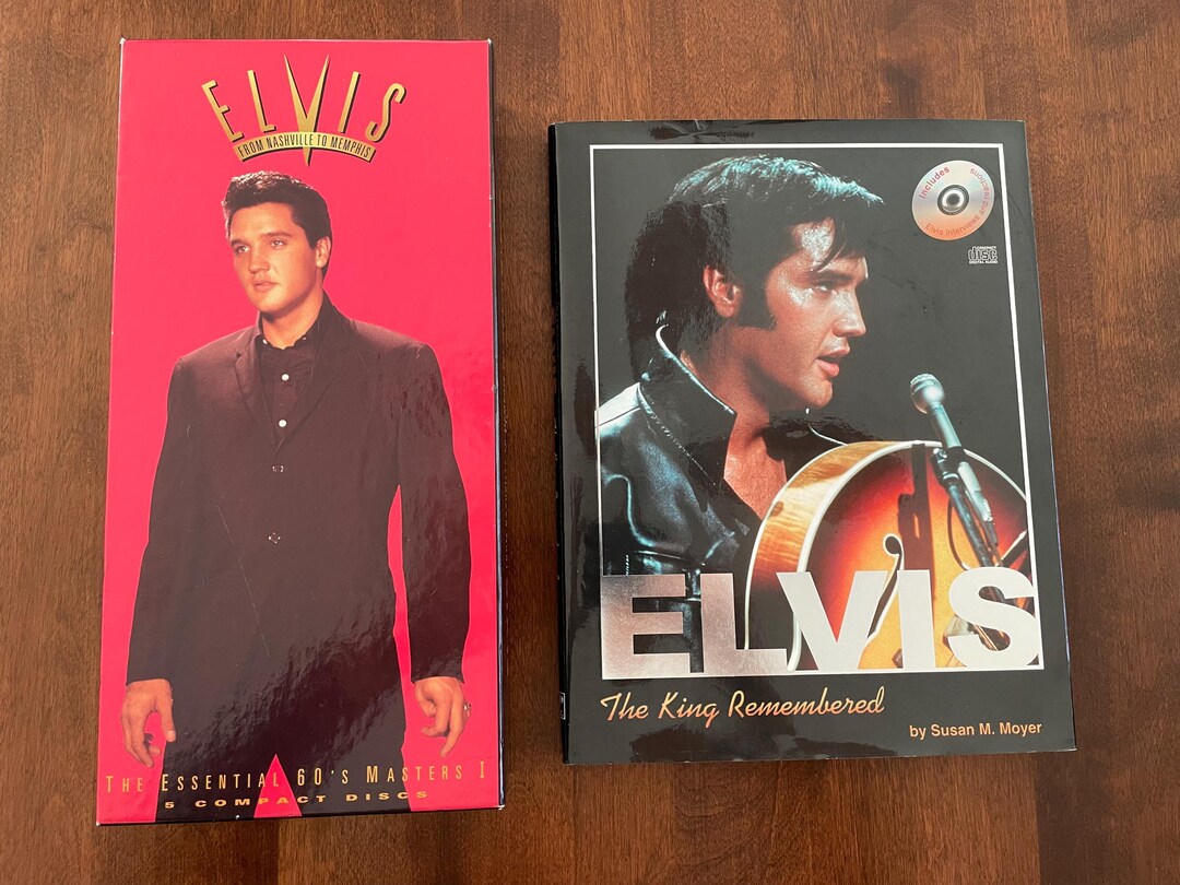 Elvis Presley CD Set and Book From Nashville to Memphis Five CD Box Set ...
