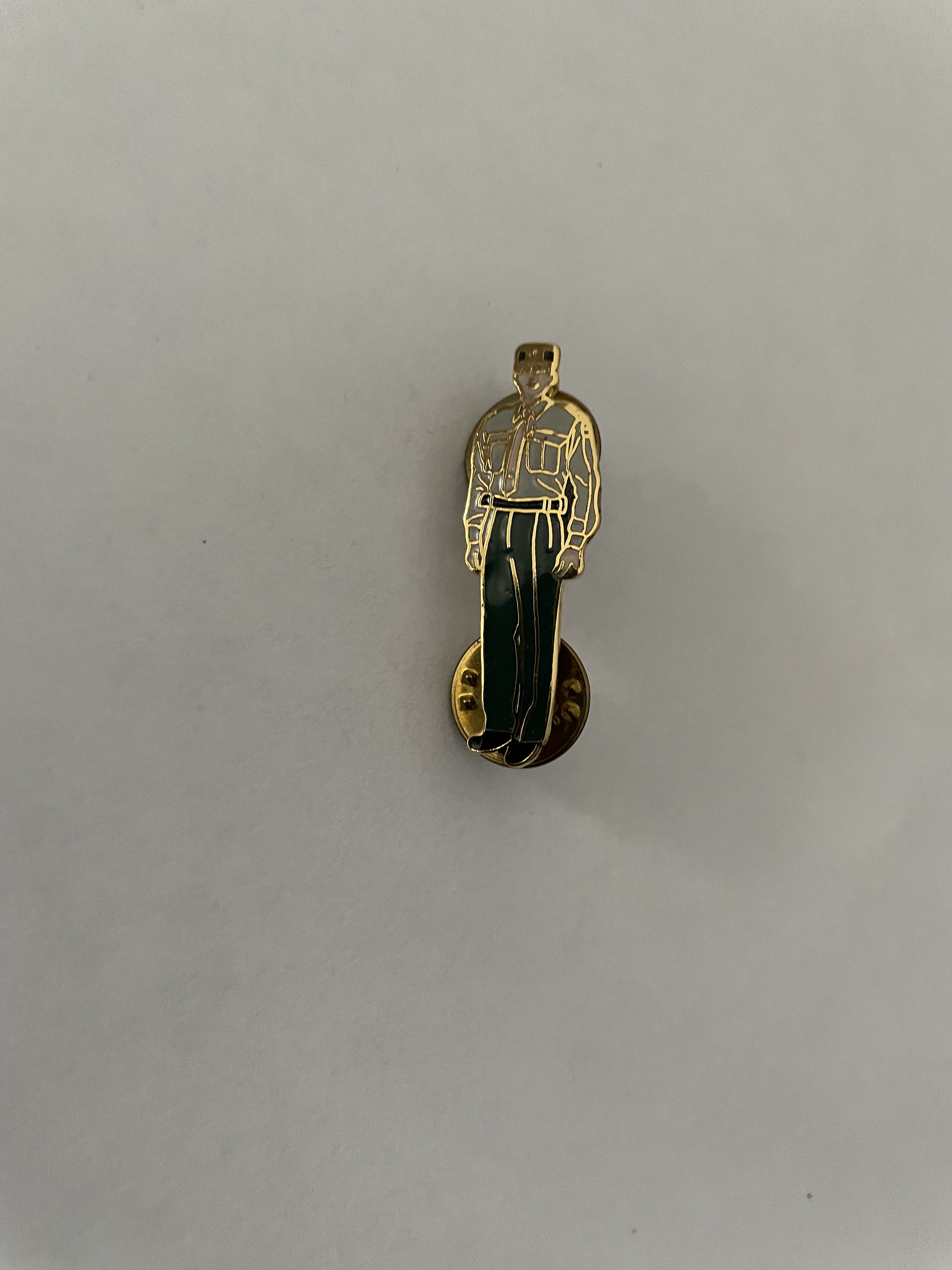 Vintage Lapel Pin Police Officer Surete Du Quebec Enamel Gold Tone ...