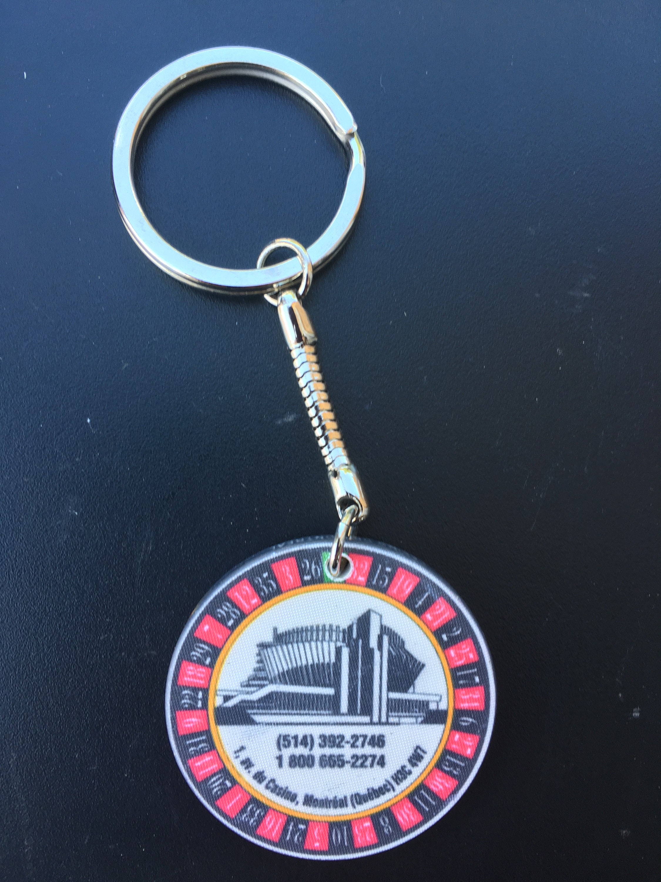 Vintage Keychain Casino De Montreal Souvenir From Montreal - Etsy