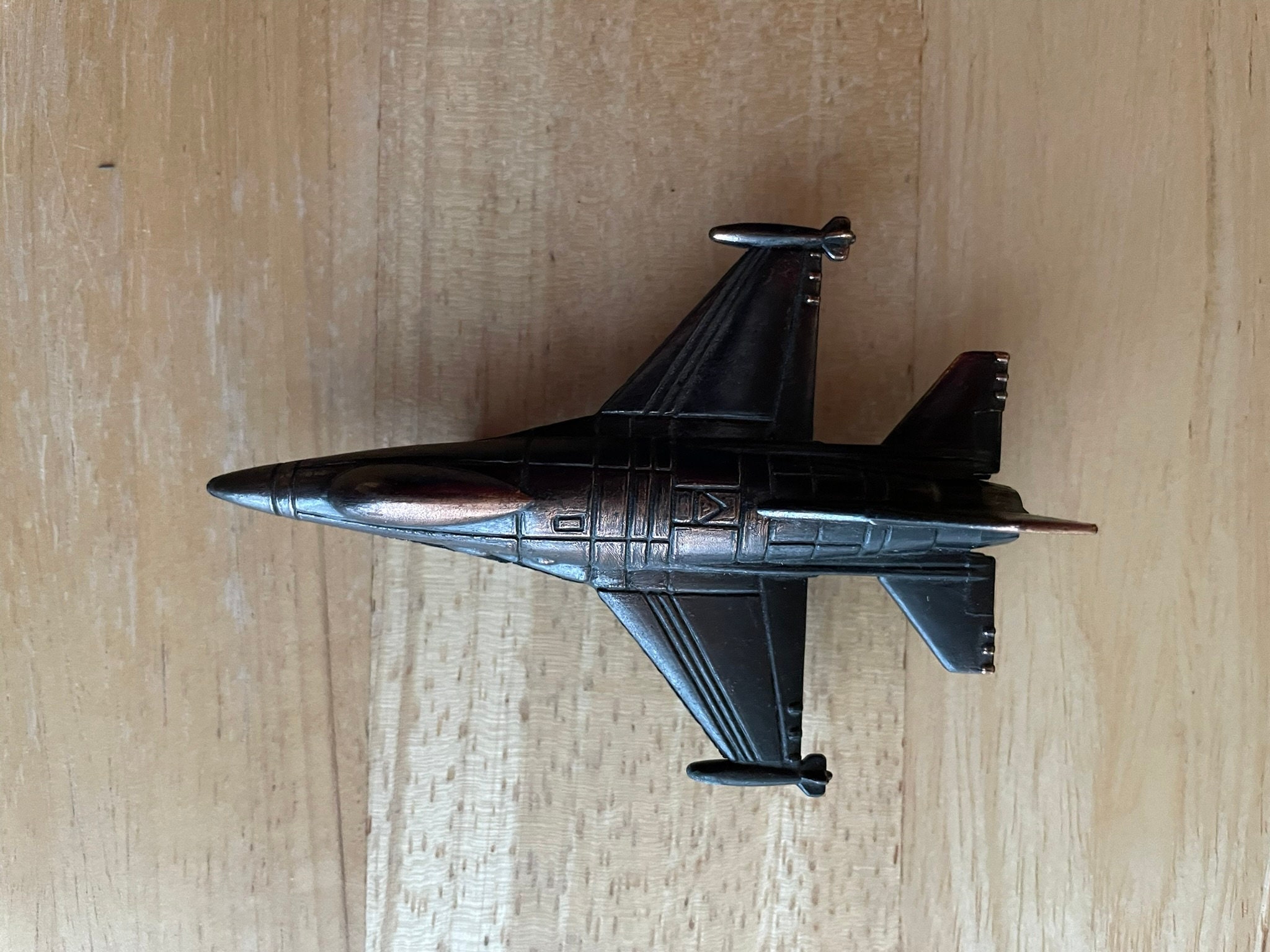 Die-cast Fighter Jet Plane Pencil Sharpener Metal Miniature Collectors ...