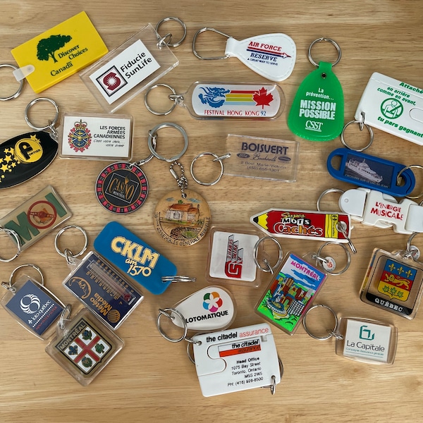 Vintage Keychain - Etsy