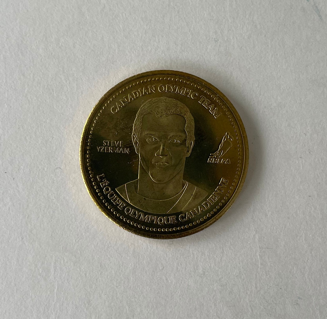 Vintage 2002 Coca-cola Coke Olympic Team Canada Hockey Coin Steve ...