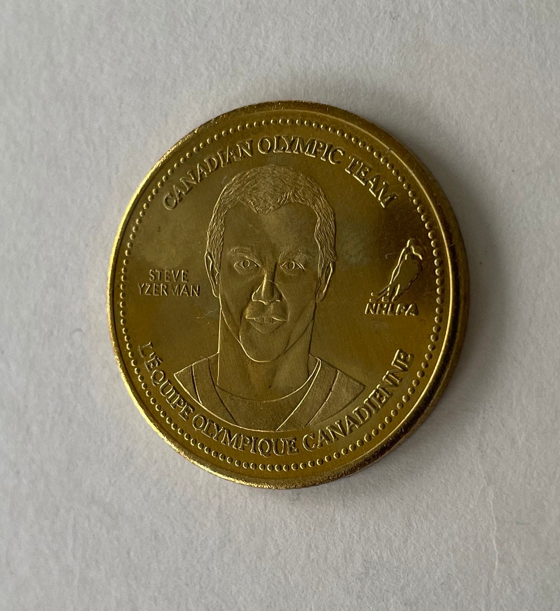 Vintage 2002 Coca-cola Coke Olympic Team Canada Hockey Coin Steve ...