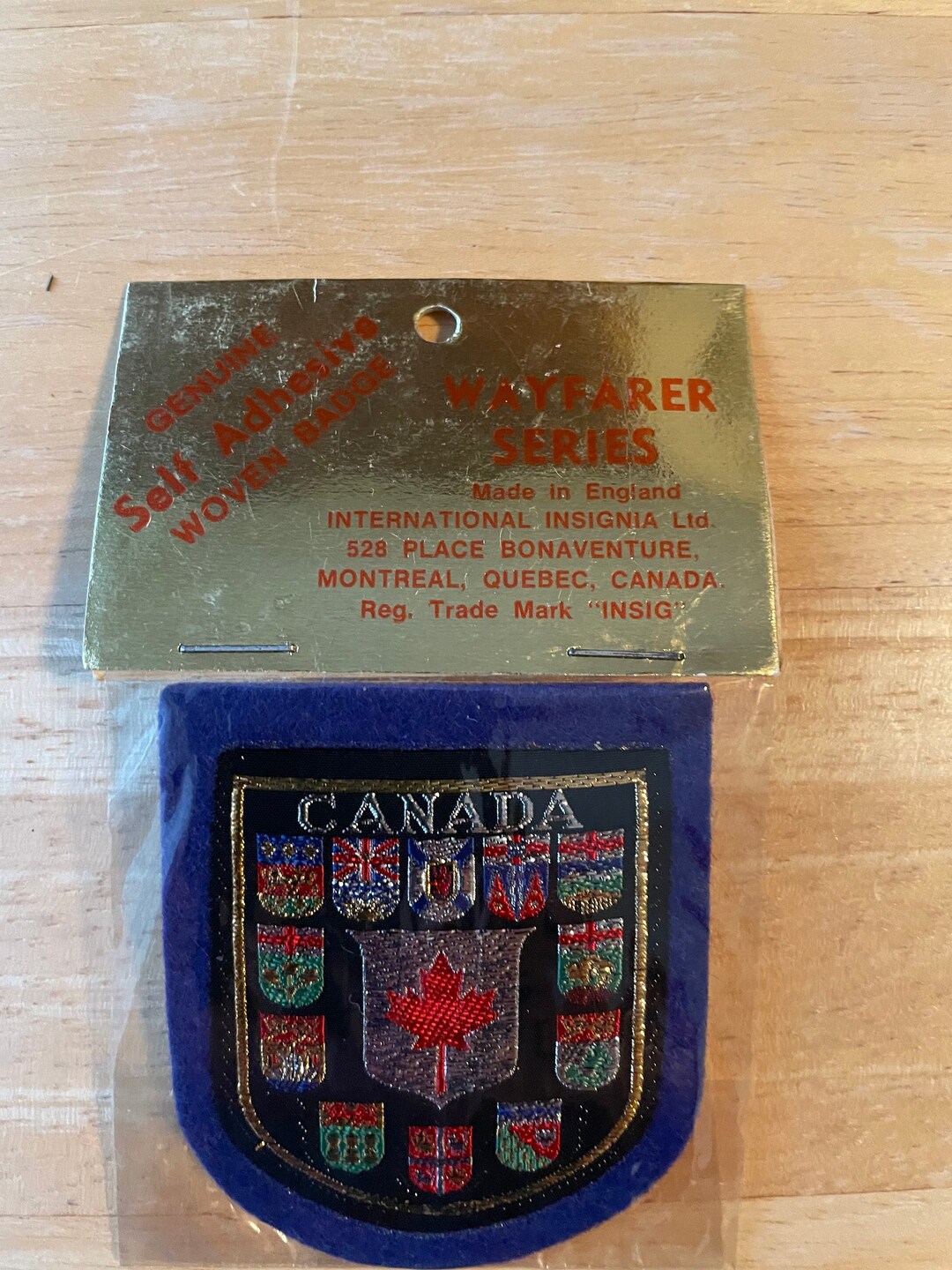 Vintage Embroidered Souvenir Canada Provinces Patch Crest Clothing ...