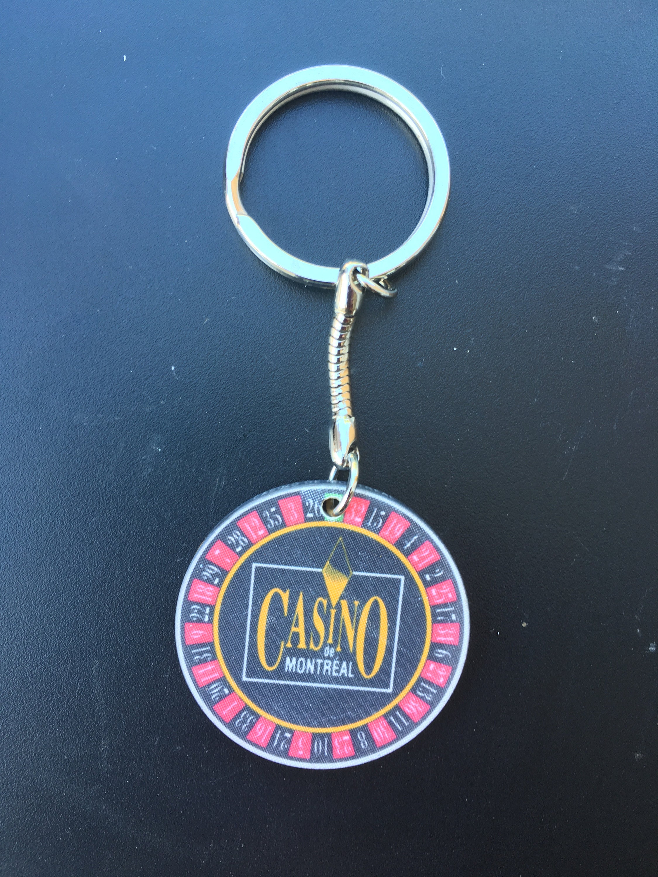 Vintage Keychain Casino De Montreal Souvenir From Montreal - Etsy