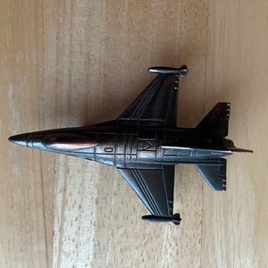 Die-cast Fighter Jet Plane Pencil Sharpener Metal Miniature Collectors ...