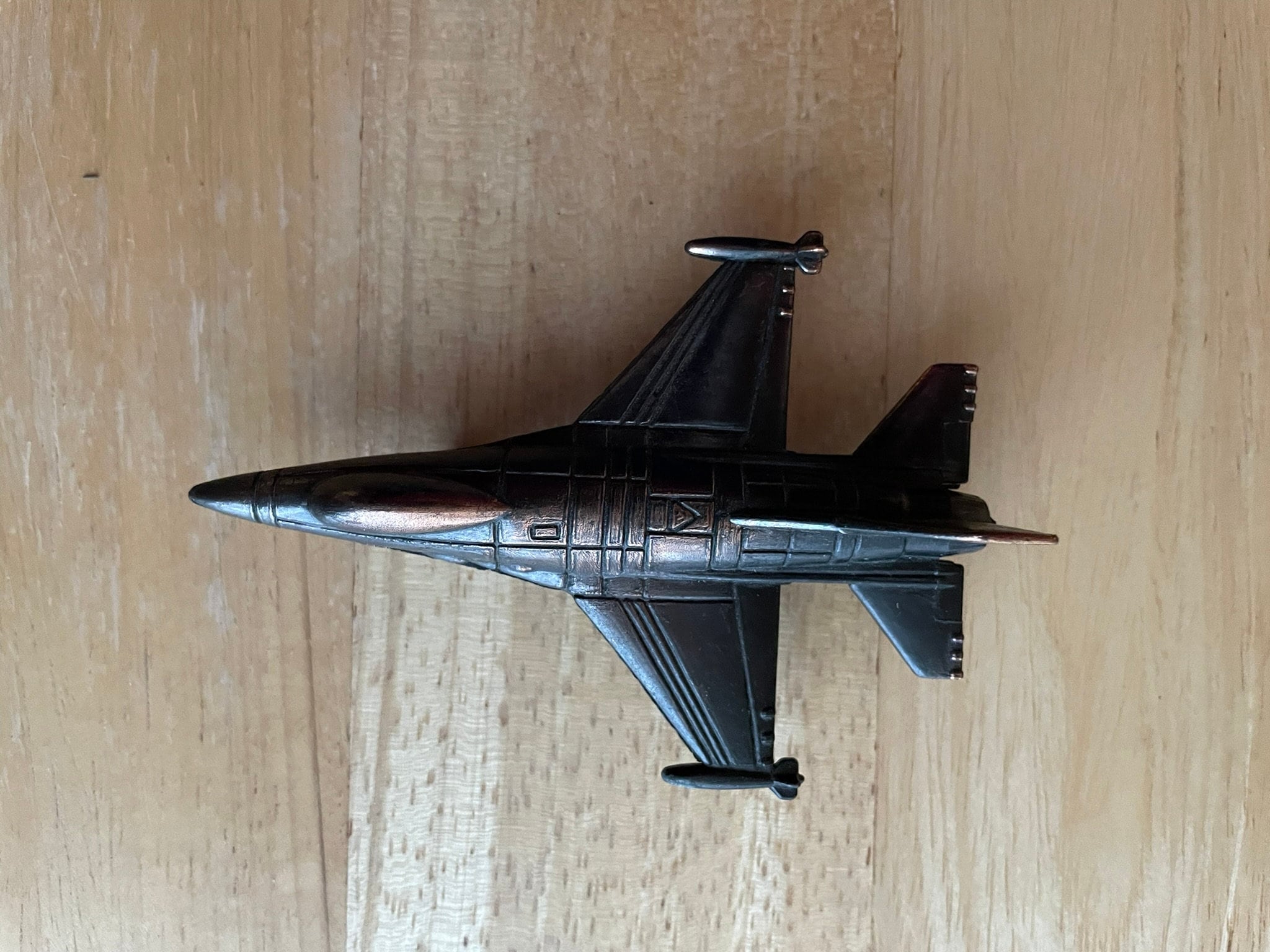 Die-cast Fighter Jet Plane Pencil Sharpener Metal Miniature Collectors ...