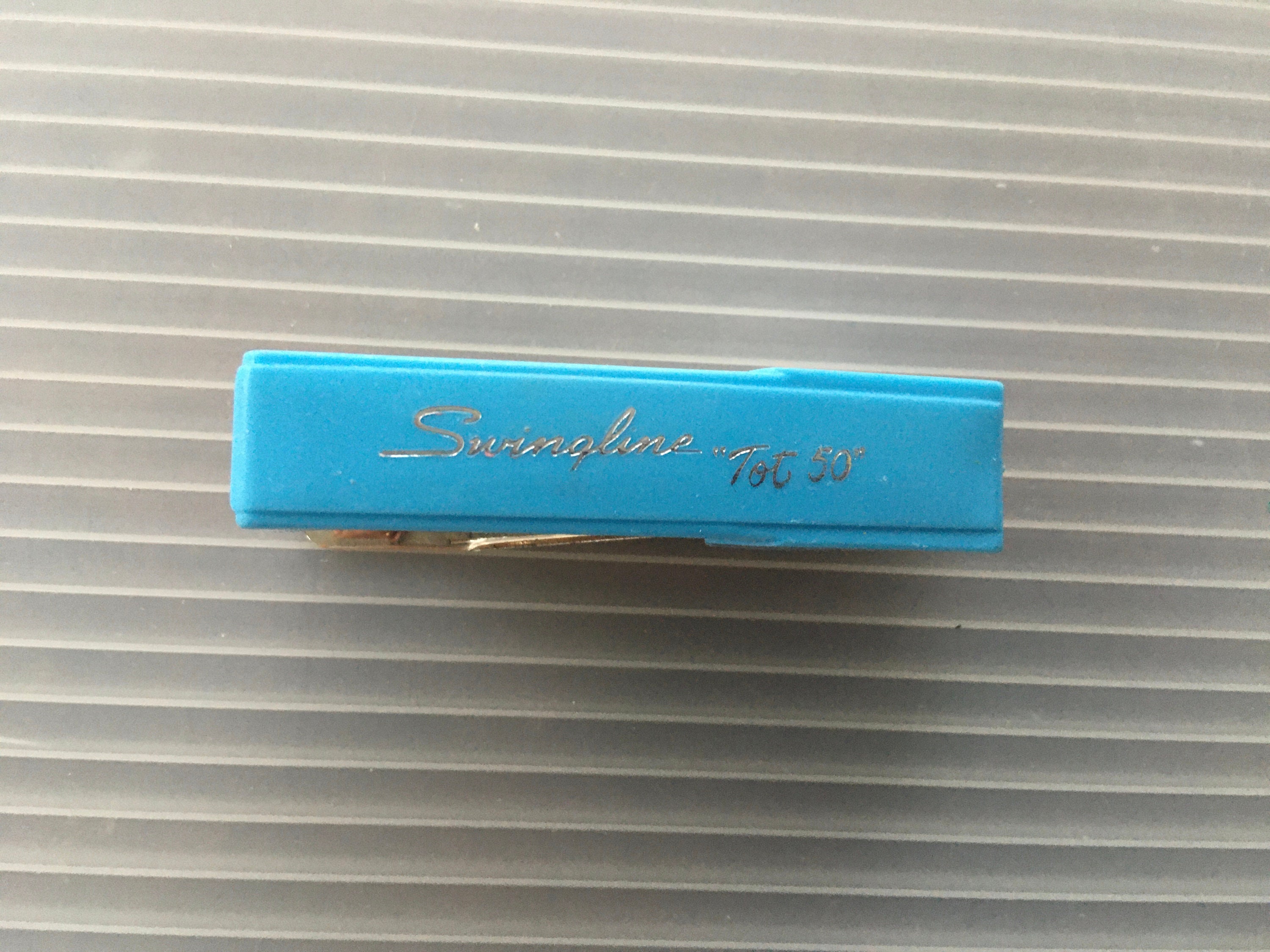 Blue Swingline Tot 50 Vintage Mini Stapler Retro Office Supplies ...