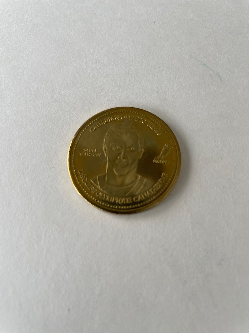 Vintage 2002 Coca-cola Coke Olympic Team Canada Hockey Coin Steve ...