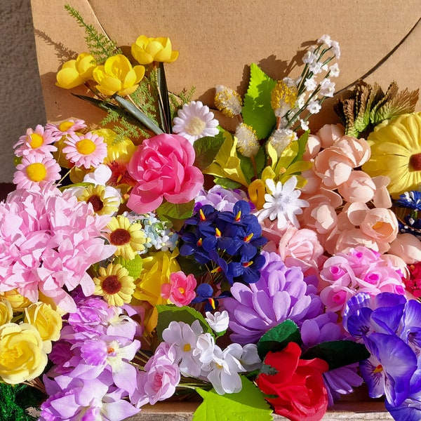 Artificial Flowers - Etsy