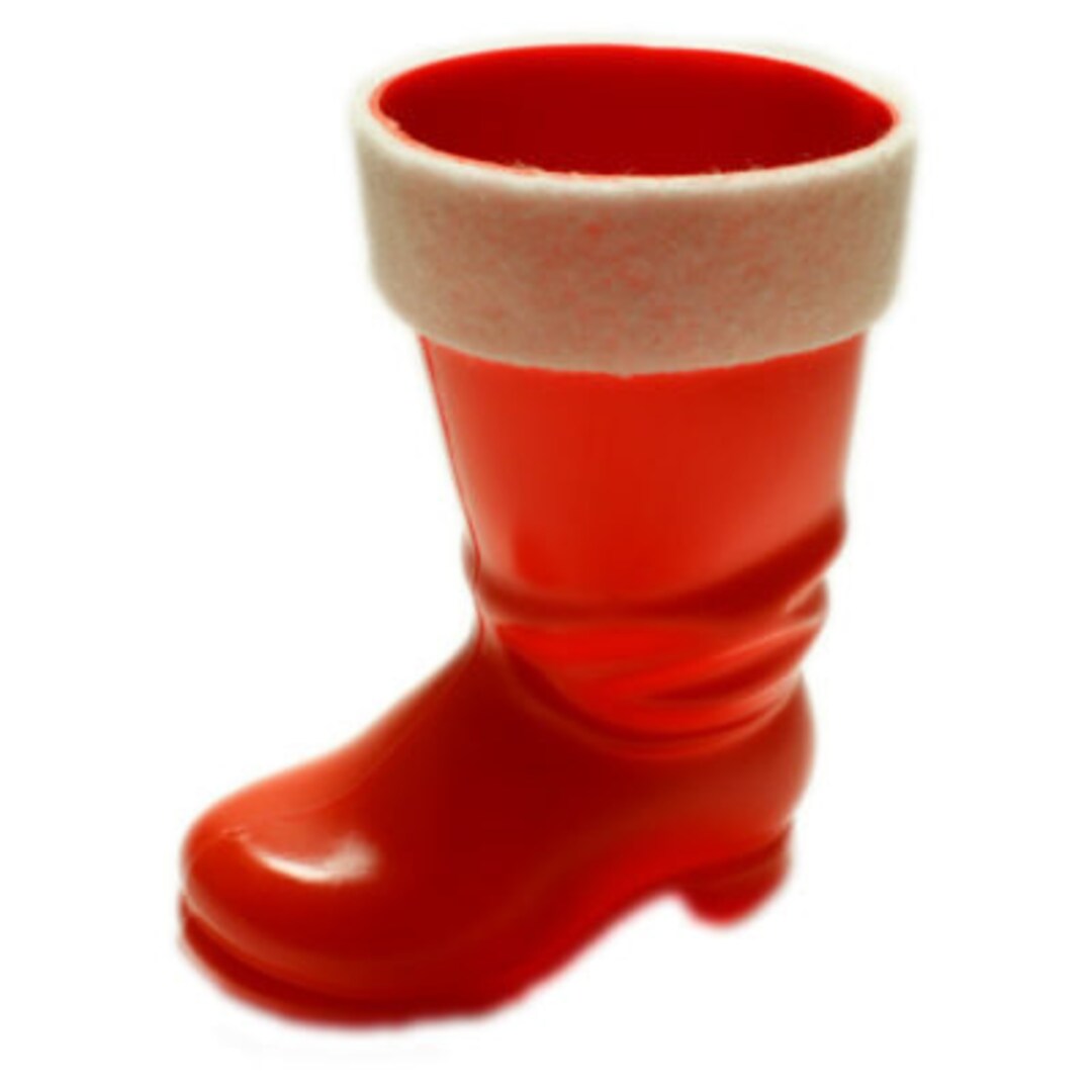 St. Nicholas Boots for Filling With White Felt Edge 11 X 9 Cm - Etsy UK