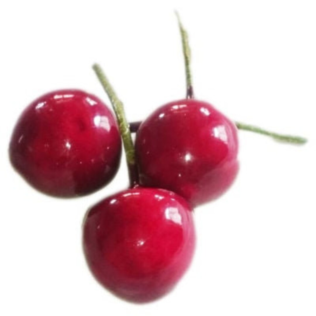 Decorative Cherries 20 Mm Different Colors 50 Pieces - Etsy