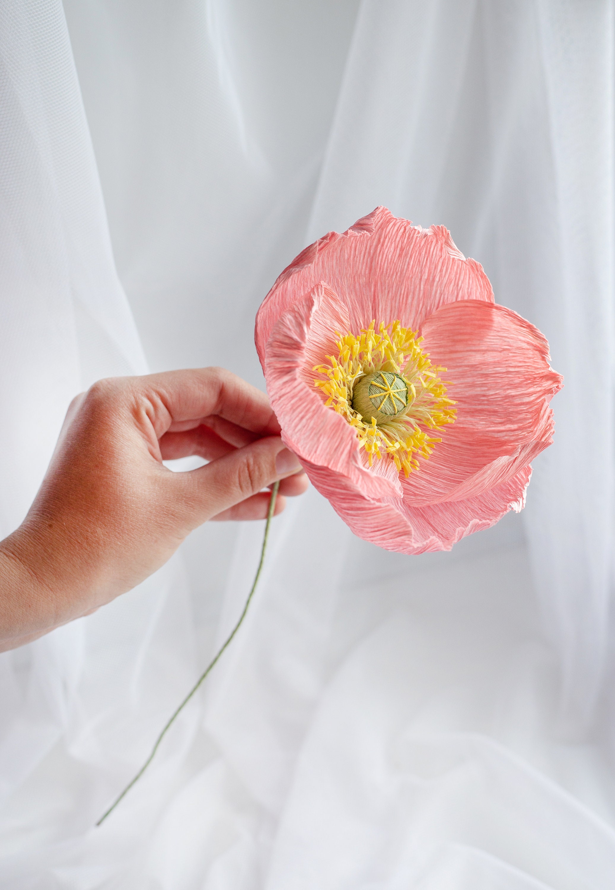 Video Tutorial California Poppy From Corrugated Paper Downloadable ...