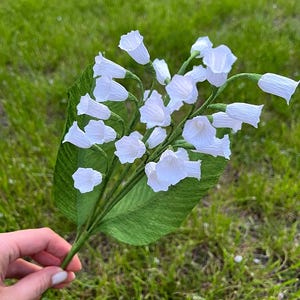 Lily of the Valley Paper Flowers, May Birth Month Flower, Spring ...