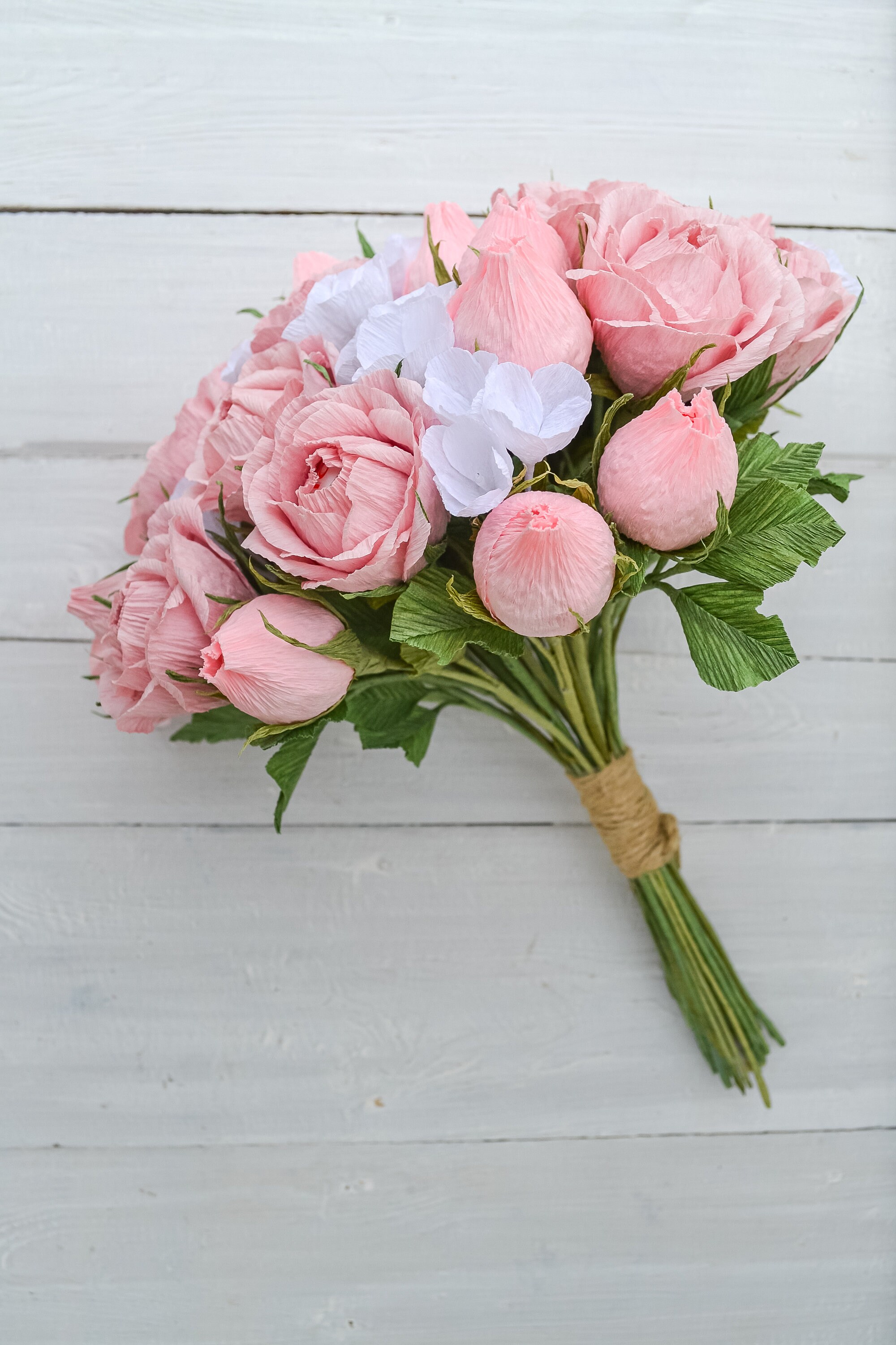 Bridal Paper Bouquet Paper Flowers Table Decor Wedding - Etsy