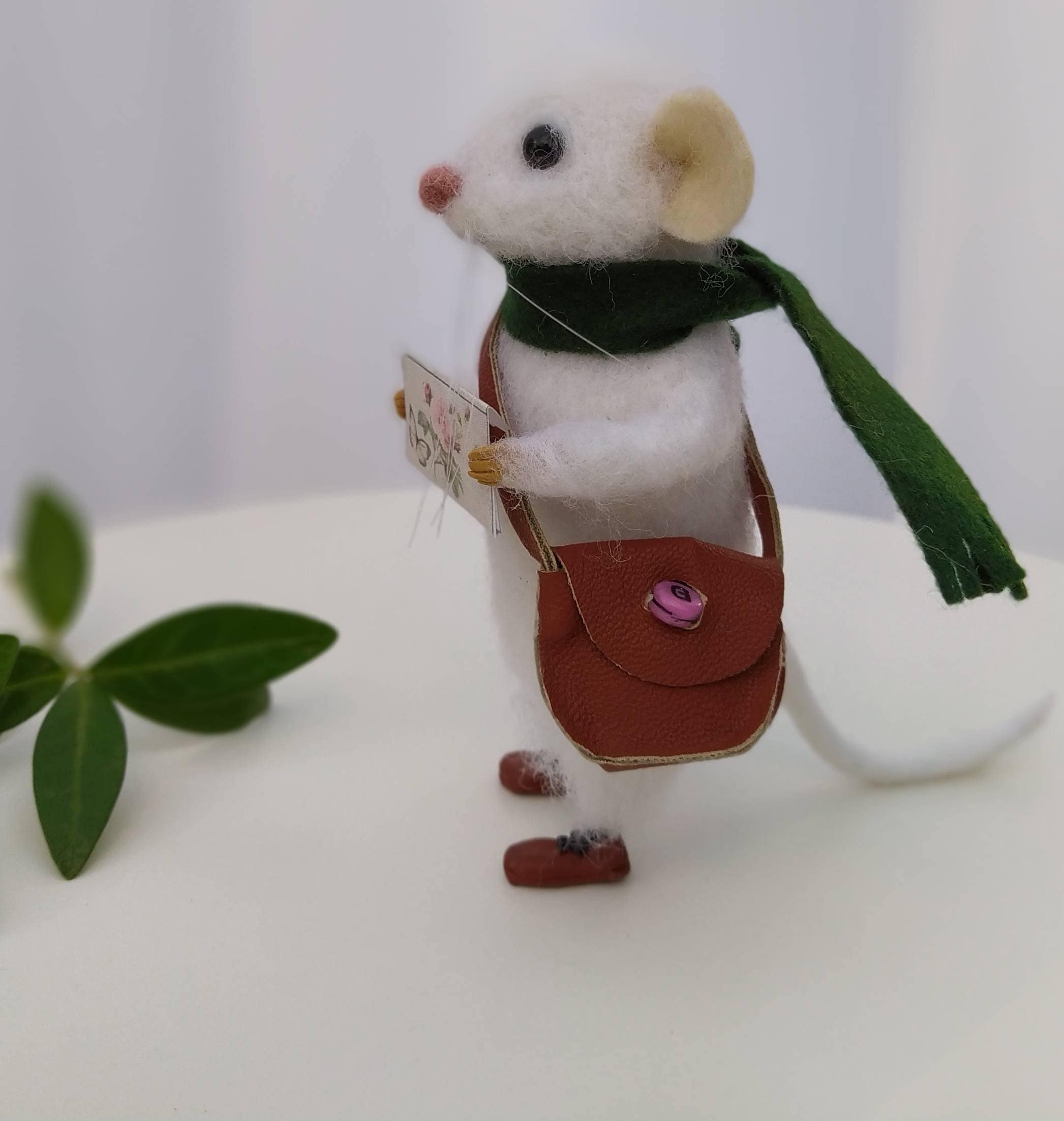 Needle Felted Mouse, Wool Animal - Etsy