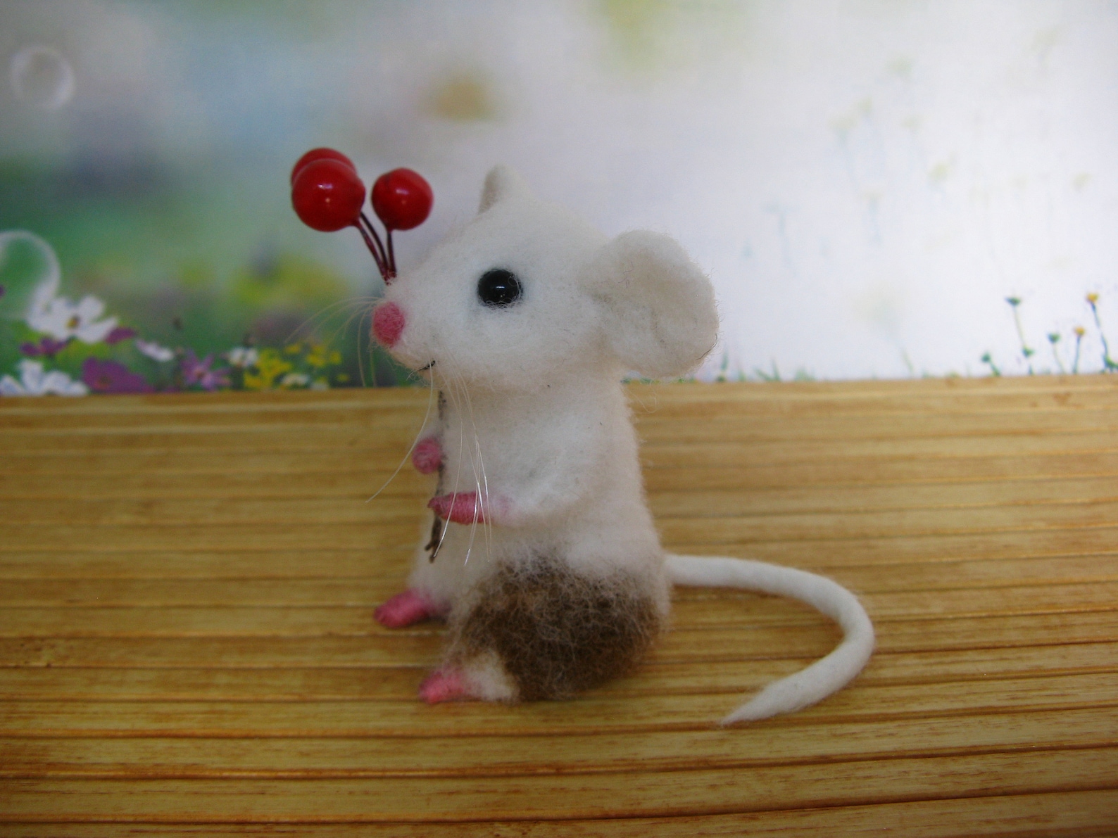 Miniature Felted Mouse, Toy for a Dollhouse - Etsy