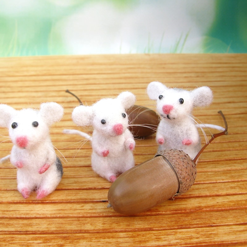 Miniature Mice - Etsy