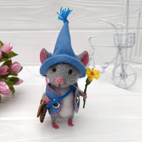 Needle Felted Mouse - Etsy