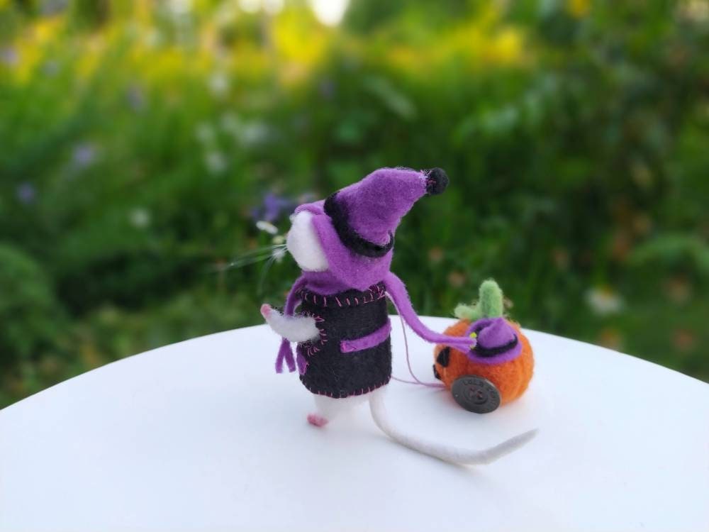 Cute Mouse in Clothes. Halloween Decor. - Etsy
