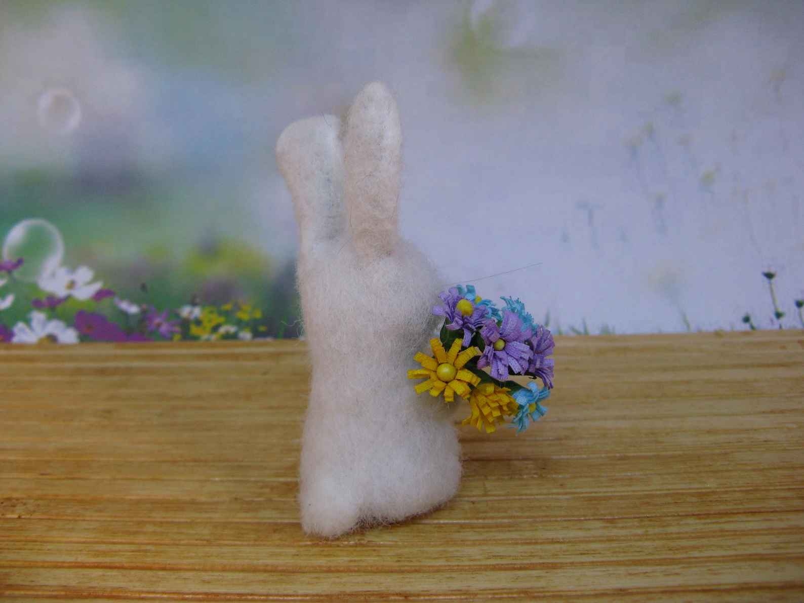 Needle Felted Rabbit Miniature Needle Felted Bunny | Etsy