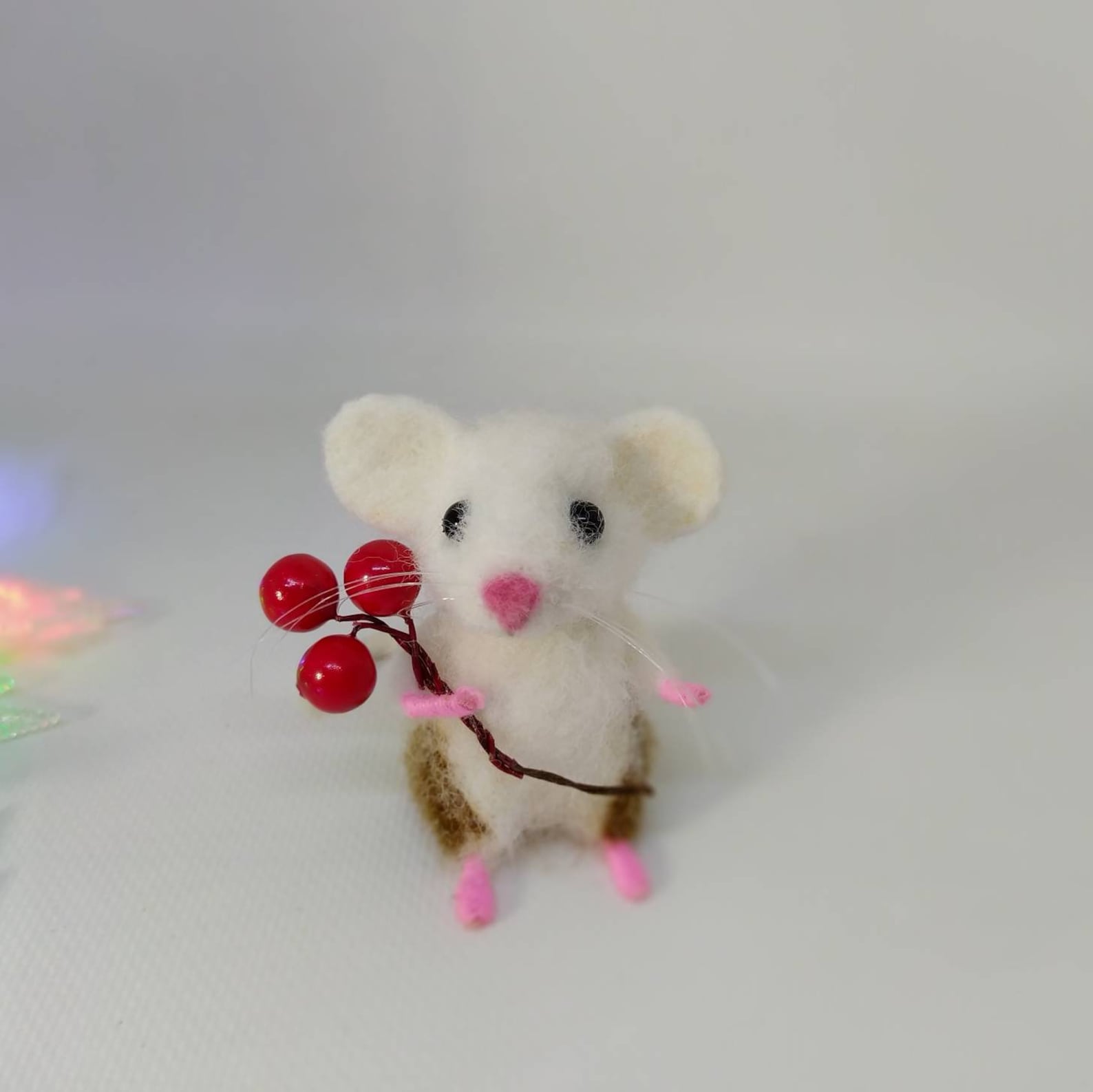 Miniature Felted Mouse, Toy for a Dollhouse - Etsy