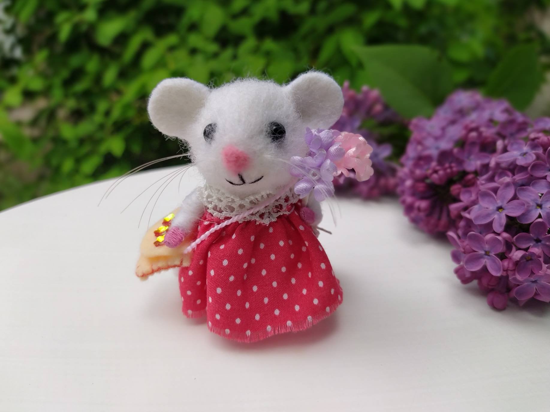 Felt Mouse, Moyse Figurine, Needle Felted Animal - Etsy