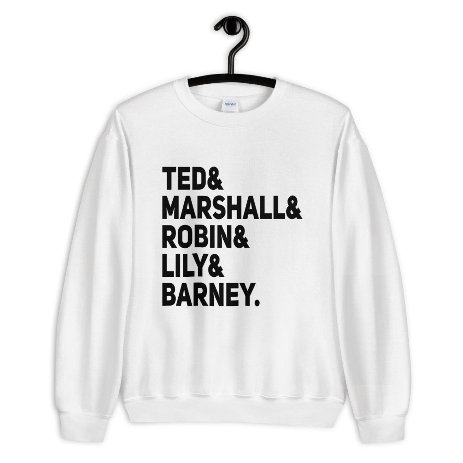 HIMYM How I Met Your Mother Names Roll Call Unisex Crewneck Etsy himym-how-i-met-your-mother-names-roll-call-unisex-crewneck-etsy