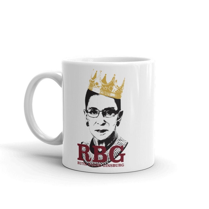 Ruth Bader Ginsburg - Notorious RBG Ceramic Mug - Etsy