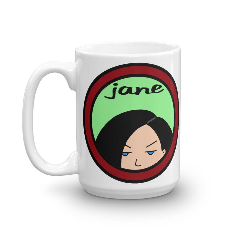 Jane Ceramic Mug You're Standing on My Neck - Etsy
