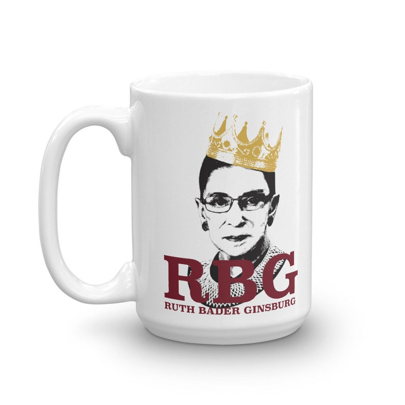 Ruth Bader Ginsburg - Notorious RBG Ceramic Mug - Etsy