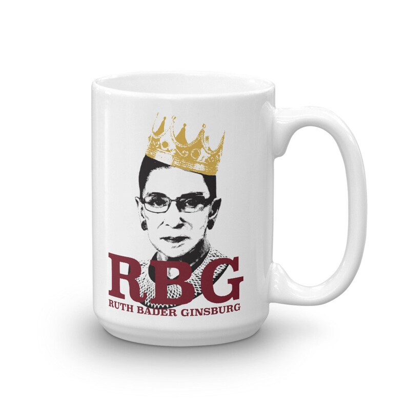 Ruth Bader Ginsburg - Notorious RBG Ceramic Mug - Etsy
