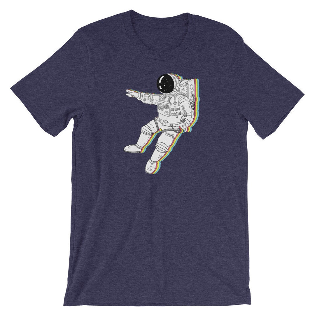 Funky Astronaut Short-sleeve Unisex T-shirt - Etsy