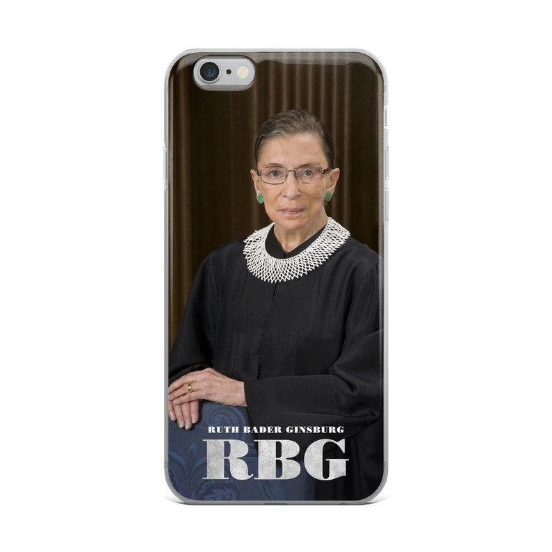 Notorious RBG Transparent Clear Sides Iphone Case Iphone 11 - Etsy