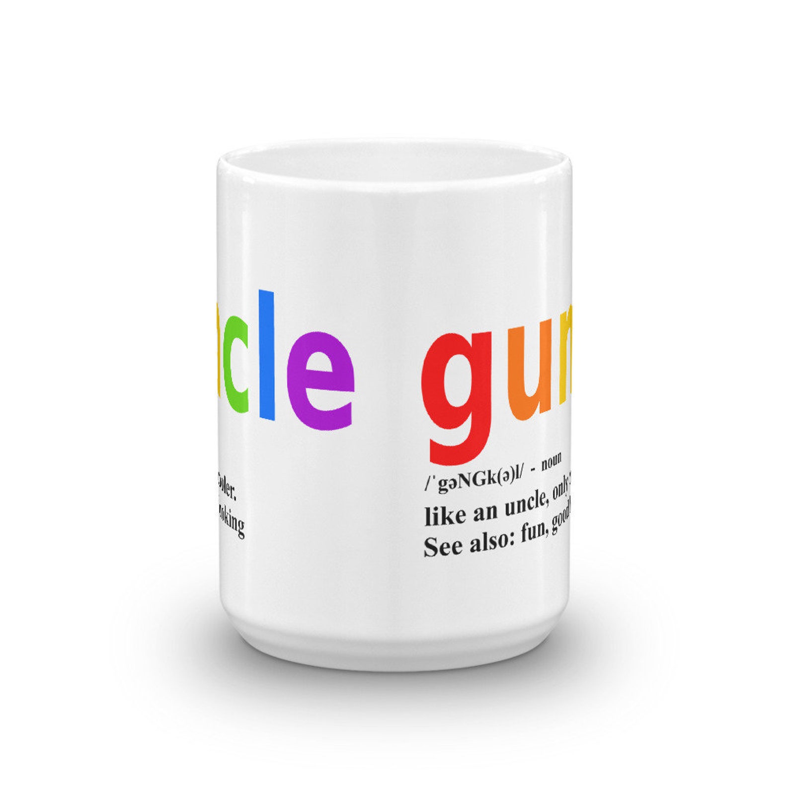 GUNCLE Ceramic Mug | Etsy