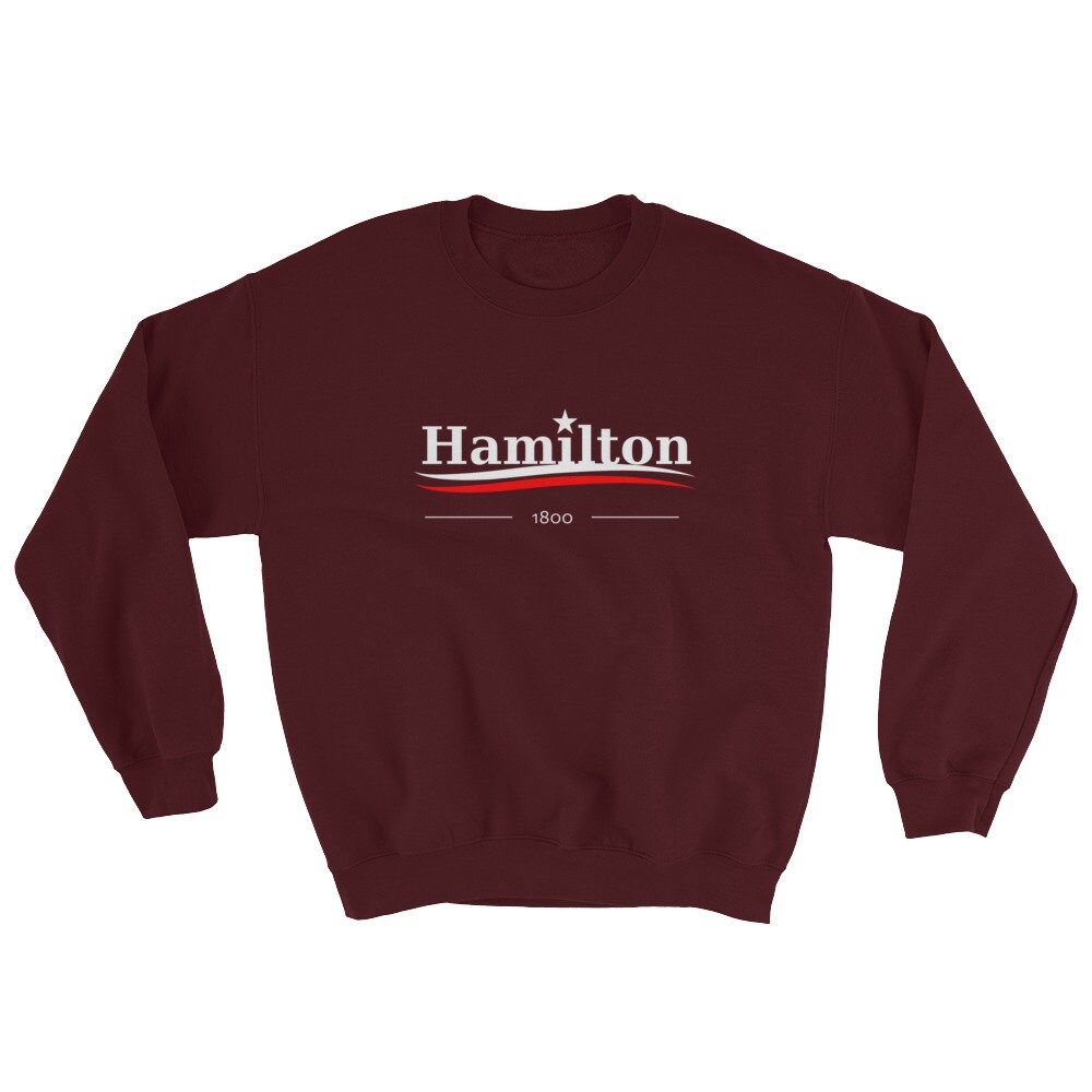 Hamilton 1800 Unisex Crew Neck Sweatshirt | Etsy