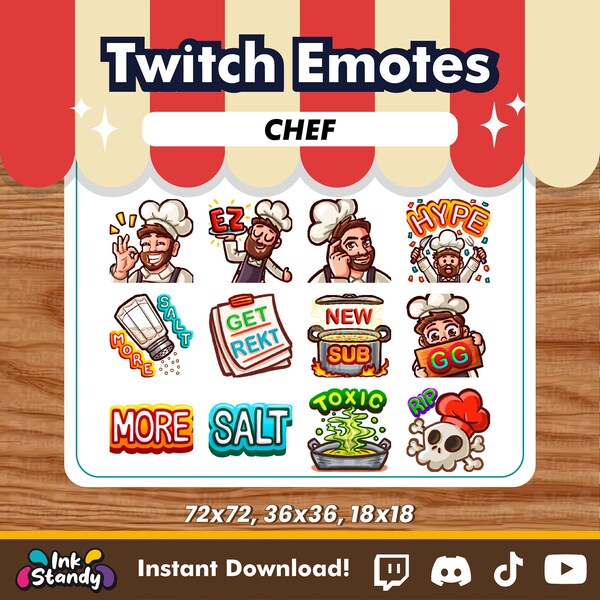 Emotes Twitch - Etsy