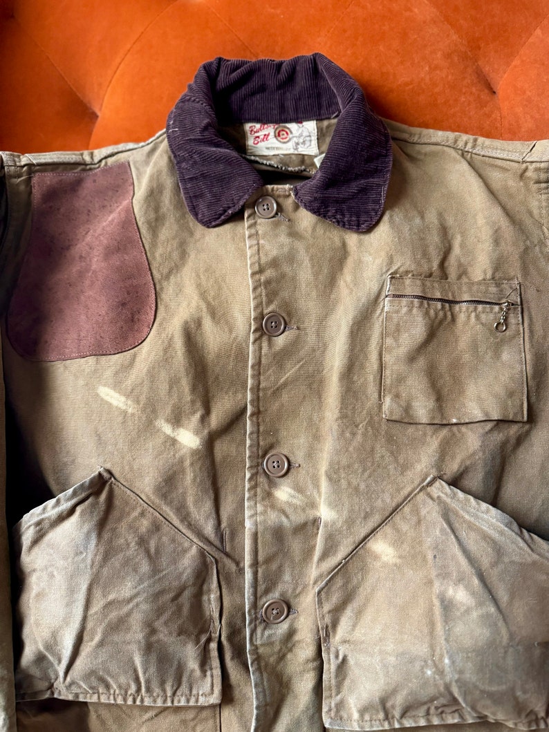 1960s Bullseye Bill Duck Canvas Hunting Jacket - Etsy